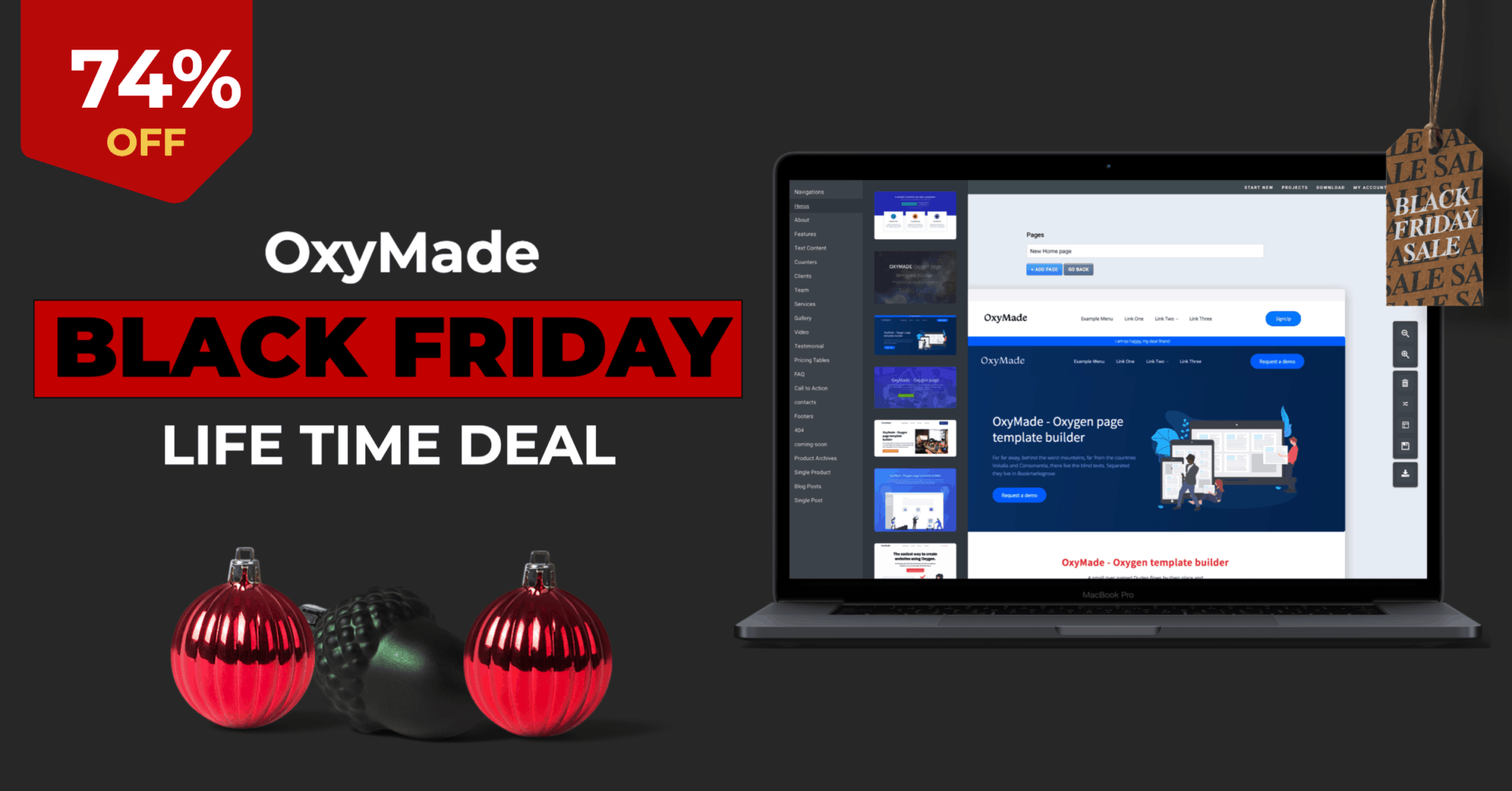OxyMade - One Click Oxygen Page Template Builder - OxyMade - Oxygen Template Builder